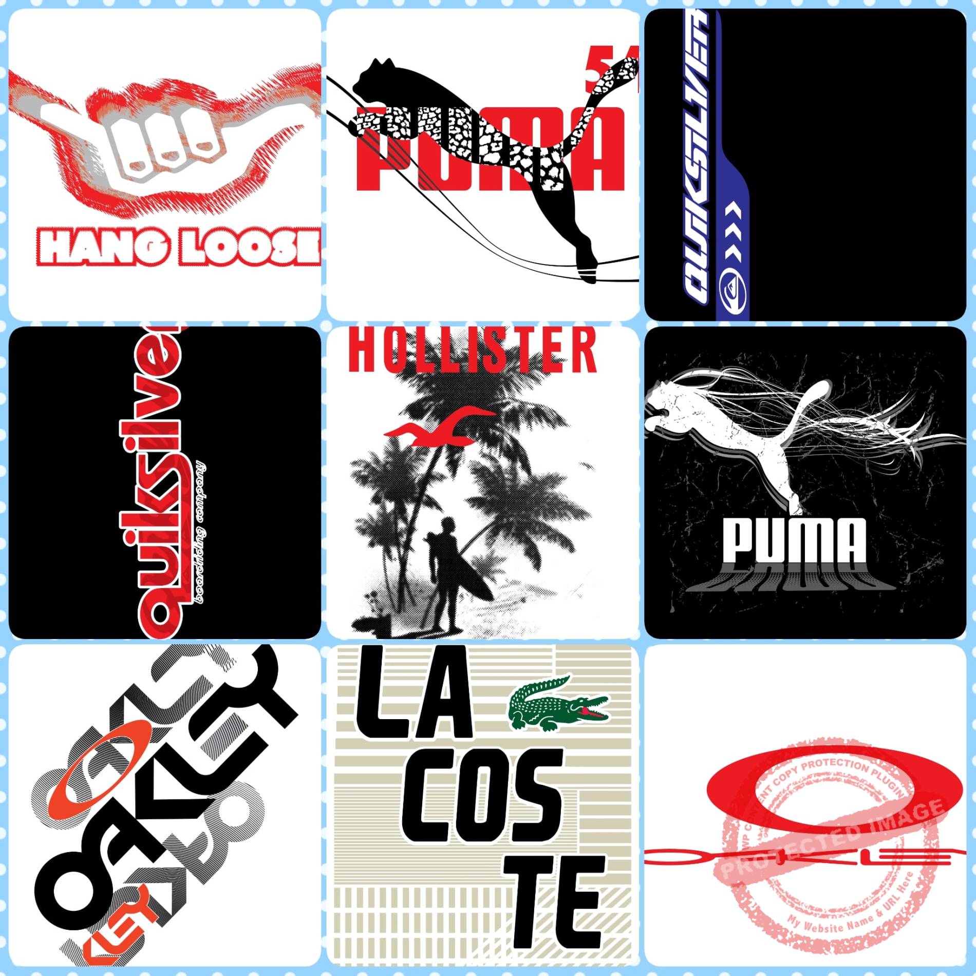 pack de diseños de marcas para dtf serigrafia sublimacion 2